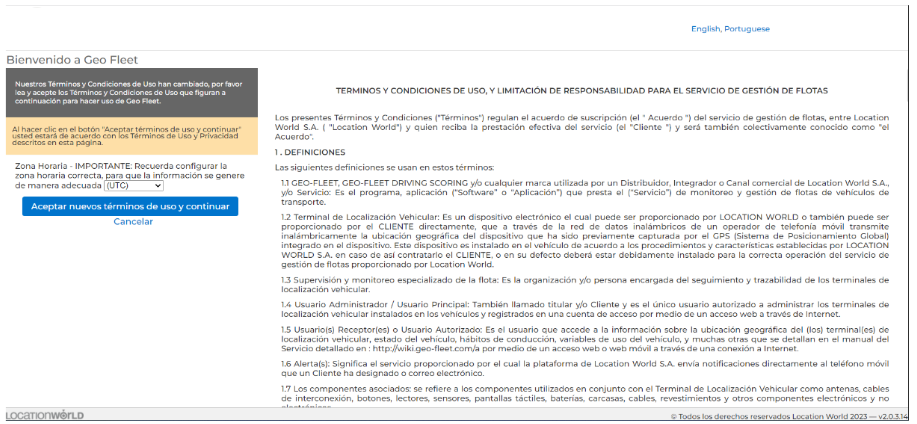 PORTAL WEB - INICIO DE SESIÓN